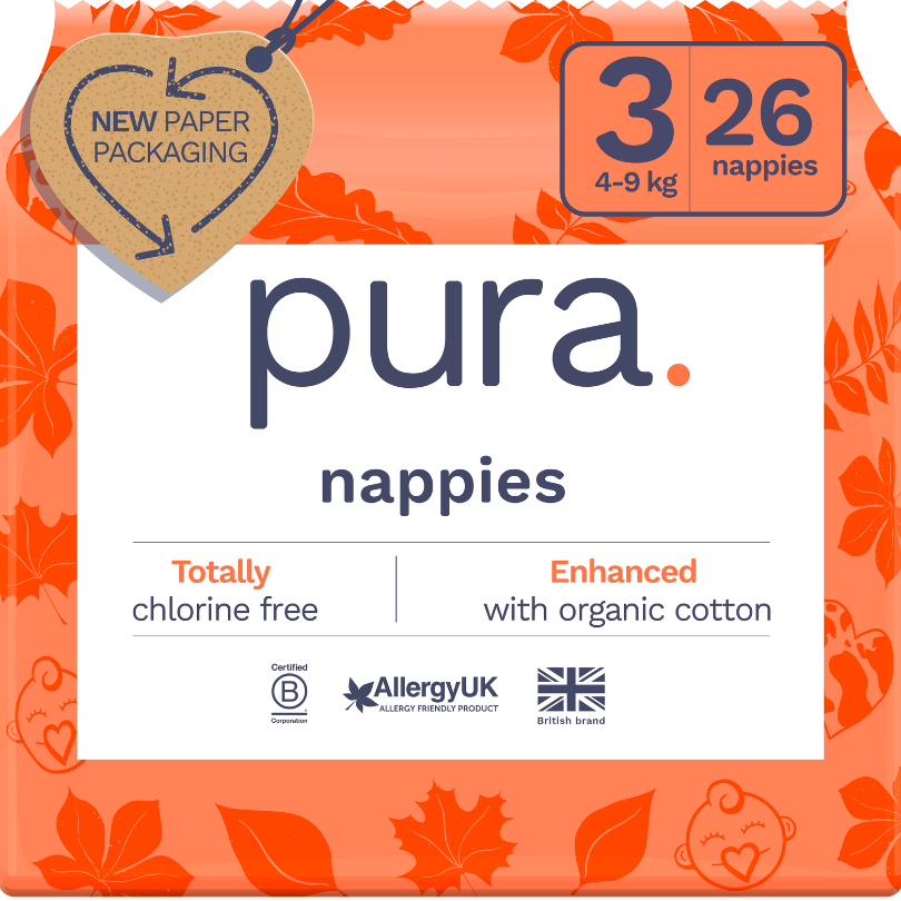 Try a Free Nappy Sample Pack | Size 1, 2, 3, 4, 5, 6 | Pura – MyPura