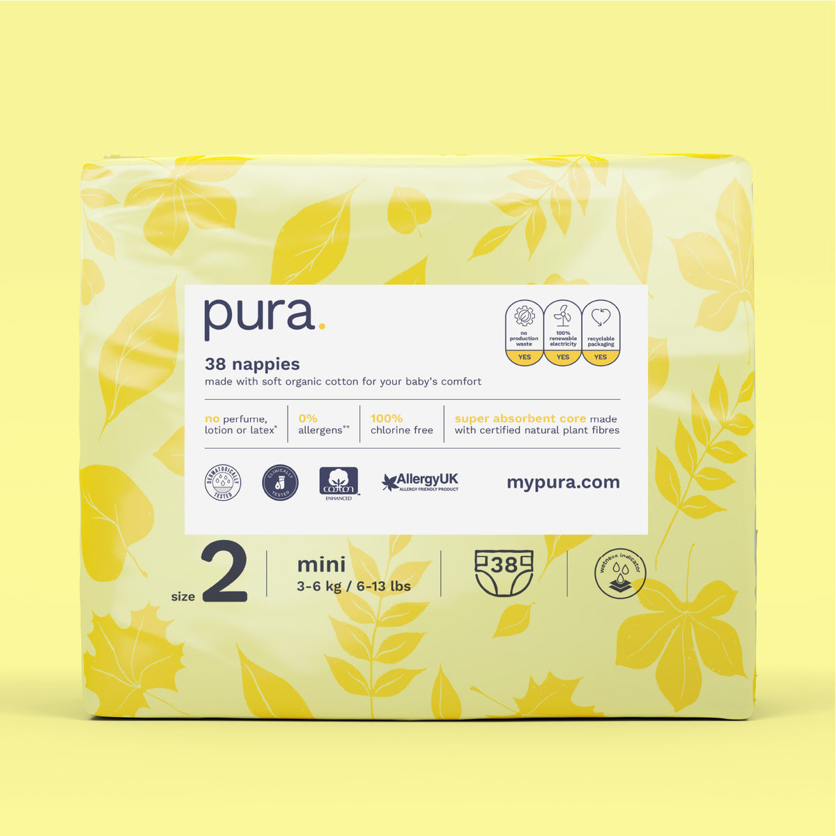 Try a Free Nappy Sample Pack | Size 1, 2, 3, 4, 5, 6 | Pura – MyPura